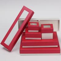 China Custom Cardboard Jewelry Box for Rings Earrings Handmade Paper Packaging with Logo for sale