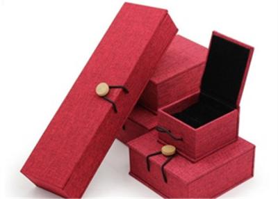 China Custom Luxury Paper Jewelry Box Offset Printing Durable Necklace Gift Packaging 3000pcs MOQ for sale