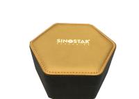 China Custom Luxury Watch Packaging Box Black PU Texture Velvet Empty Gift Boxes 1000pcs MOQ for sale
