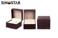 China Custom Single Watch Packing Box Eco Friendly Plastic Wood Paper 1000 Pieces MOQ for sale