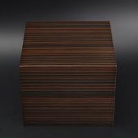 China Custom Handmade Wooden Watch Display Case with Velvet Interior 30x20x10cm for sale