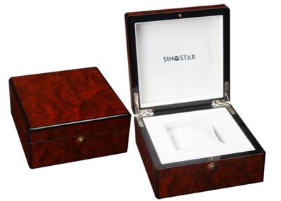 China High Gloss Wooden Watch Storage Box 12 Slot Luxury Display Case with Custom Logo for sale