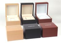 China Custom Logo Colorful Wooden Ladies Watch Box 1000pcs MOQ Personalized Gift Case for sale