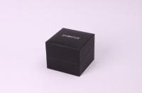 China High End Style Single Watch Gift Boxes , Recyclable Black Watch Presentation Case for sale