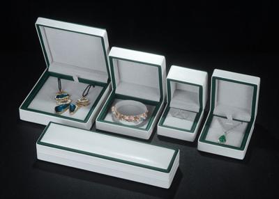 China Custom Logo Plastic PU Leather Jewelry Box 157gsm Artpaper Gift Packaging for Watch for sale