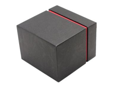 China Custom High Gloss Cardboard Watch Box with Foil Stamping 1000pcs MOQ for sale
