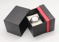 China Custom High Gloss Cardboard Watch Box with Foil Stamping 1000pcs MOQ for sale