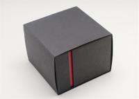China Custom High Gloss Cardboard Watch Box with Foil Stamping 1000pcs MOQ for sale