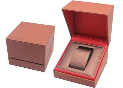 China Custom Leather Watch Gift Box with Pillow for Women Bangle Bracelet Packaging for sale