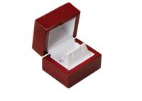 China Custom Wooden Jewelry Box with Painting Logo Eco-Friendly 16 Slot Storage for sale