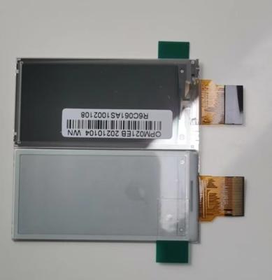 China Rectangle 2.13 Inch E Ink Display 122x250 Dots E Ink 2 Colors Black White for sale