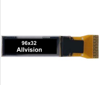 China QG-9632TSWZG02 0.86'' OLED Display Module 96 X 32 Pixels Resolution for sale