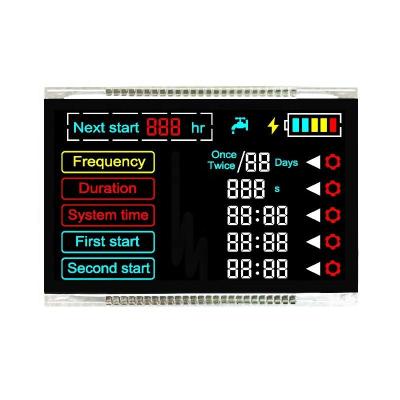 China Monochrome Digit Manufacturer VA LCD Type Segments Custom LCD Display Module for sale