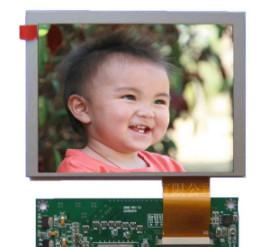 China 640x480 Lcd Display Panel 250 Luminance , Hd Tft Display 4 / 3 Aspect Ratio for sale