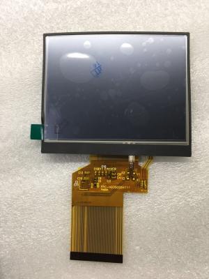 China Custom 3.5 Inch TFT LCD Module Capacitive Touch Panel Display for sale