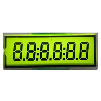 China Numeric Monochrome Digital Custom LCD Display 7 Segment Type for sale