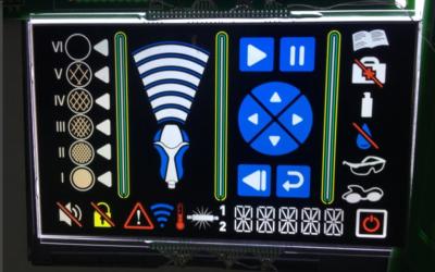 China RYD2080VV01-B Pos Lcd Display Five Colors Printing Custom Va Lcd Panel for sale
