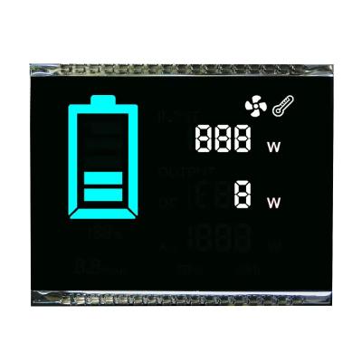 China View Larger Custom VA 7 Segment Display 4 Digit LCD Display PIN Connect With Backlight for sale