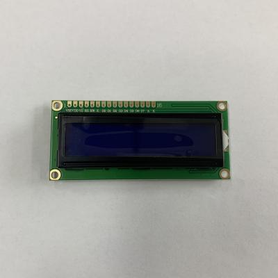 China STN Blue Transmissive 1602B Character LCD Module with LED Blacklight for sale
