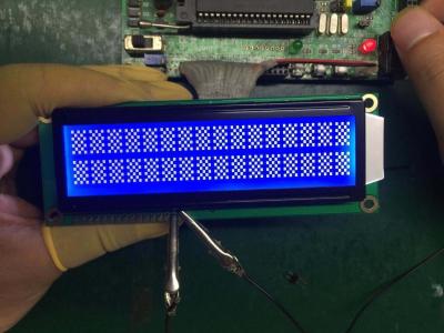 China 16x2 Character 6 o'clock View Direction LCD Panel with Aip31066 Driver IC for sale