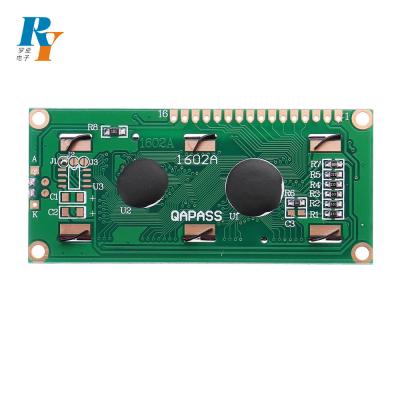 China 5V White Backlight 16x2 Character STN Blue Negative LCD Display With AIP31066 IC for sale