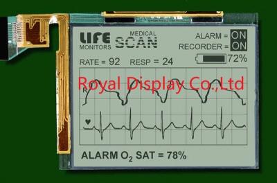 China 320*240 FSTN LCD Module Monochrome For Medical Scan Positive for sale
