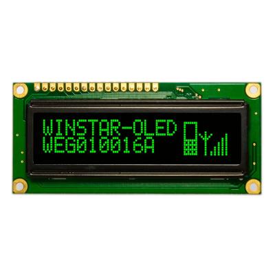China 2.4'' 100*16 Dots Monochrome OLED Module Industrial/Medical Display WEG010016A for sale
