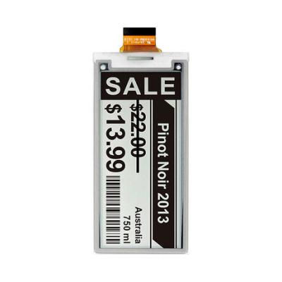 China 2.9'' EPD Display E-Paper Module 128*296 Ultra Wide View Bi-Stable SPI Interface customizable for sale