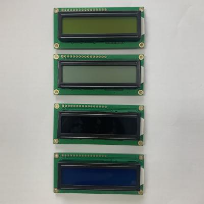 China 16*2 Character COG LCD Module 6800/SPI/I2C Interface 5*8 Dot 5V Monochrome Customizable for sale