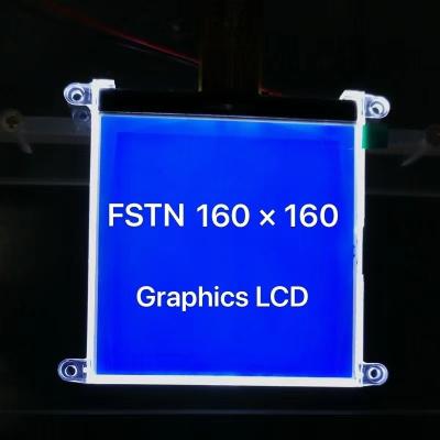 China 160*160 Graphic LCD Module With Standoffs 6H FSTN Positive Transflective Wide Temperature UC1698U for sale