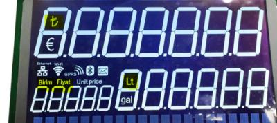 China Transmissive Negative DFSTN LCD Module for Fuel Dispenser Super Wide Temperature Range for sale