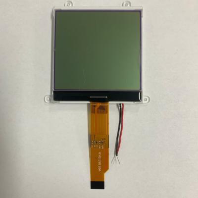 China 128*128 Graphic LCD Module STN Yellow Green Wide Temperature 6H Industrial Display for sale