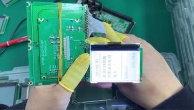 China 240*160 Graphic STN Gray LCD Module Transflective Positive 6H Industrial Display for sale