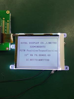China 320*240 FSTN Graphic LCD Module RA8835 6H Wide Temperature Industrial Display for sale