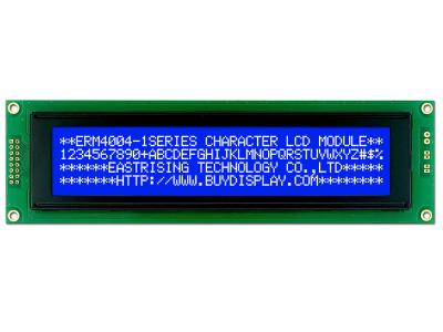 China 40*4 Character LCD Module Big Size With Backlight Wide Temperature Industrial Display for sale