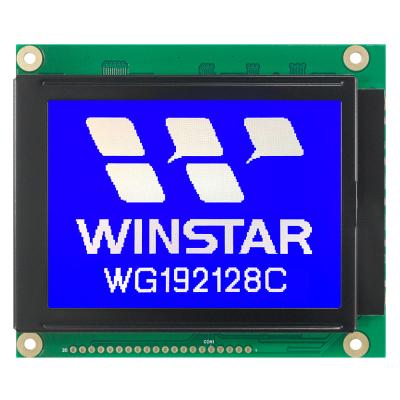 China 192*128 Grahic Wide Temperature Winstar Replace RA6963 IC LCD Module for sale