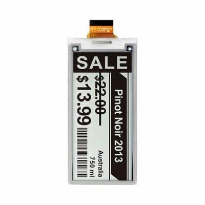China 2.9'' 296*128 Active Matrix MCU interface E-Paper display EPD for sale