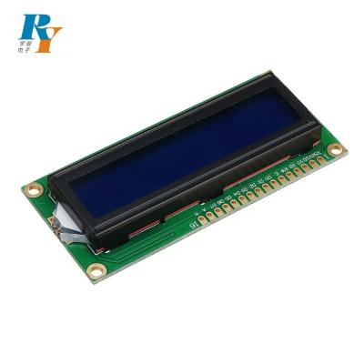 China 16*1 16 Pin Monochrome Stn FSTN Wide Temperature Custom Character LCD Module for sale
