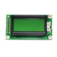 China Character LCD Module with STN Transflective Display and 8 by 2 Character Format Using ST7066U Controller and Yellow Green Backlight for sale