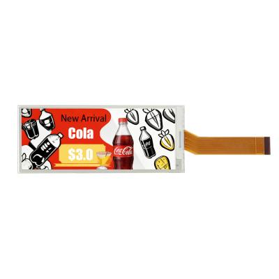 China 4.37 Inch 176x480 Bar Type E Ink Display Epaper Screen Module for Electronic Shelf Label for sale