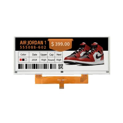 China 10.85 Inch Long Bar Epaper Display 1360x480 High-Resolution Ultra-Wide E Ink Screen for sale