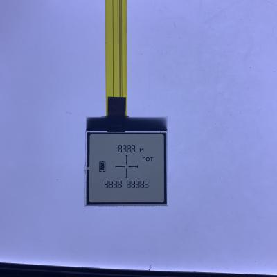 China RYG7036A Custom Round TN Segment LCD Display with 12:00 Viewing Direction Transmissive Positive Polarizer and 1/1 Duty 1/1 Bias Drive for sale