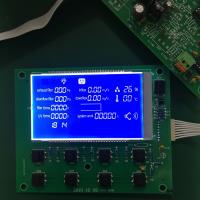China Custom STN Blue Negative Transmissive LCD Module for Air Purification Systems for sale