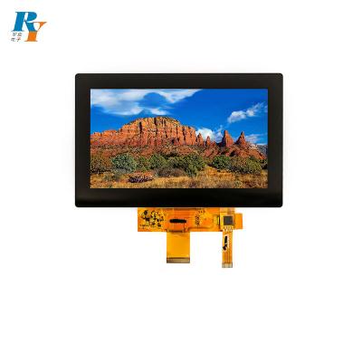 China Capacitive Lcd Touchscreen Module Innolux Display 4.3 Inch Fpc Connector 480*272 for sale