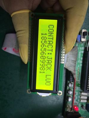 China 16x2 STN Positive Transflective Character LCD Module for sale