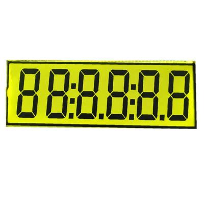 China 7 Segment 5V 6 Digit Fuel Dispenser LCD Display TN Positive for sale