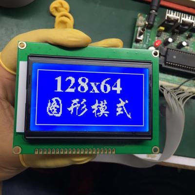 China Transmissive Reflective STN Graphic LCD Display Monochrome 128x32 for sale