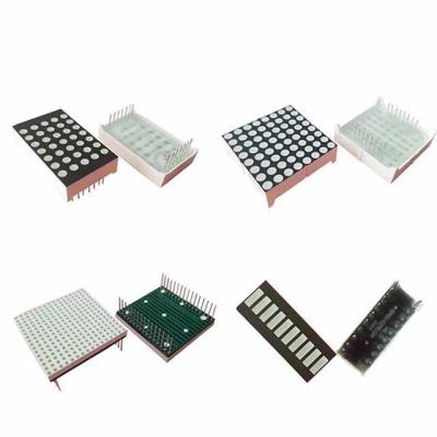 China Custom LED 7 segment full color digital display smd module manufacturer for sale