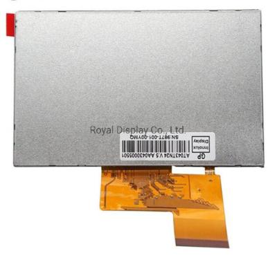China 480X3(RGB)X272 4.3 Inch Innolux LCD Panel At043tn24 V. 1 40 pin  FPC For Automobile for sale