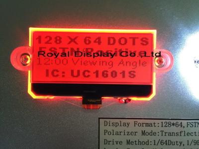 China FSTN Standard LCD Module COG 128X64 Dots 3V ST7565R Controller Graphic LCD Display for sale